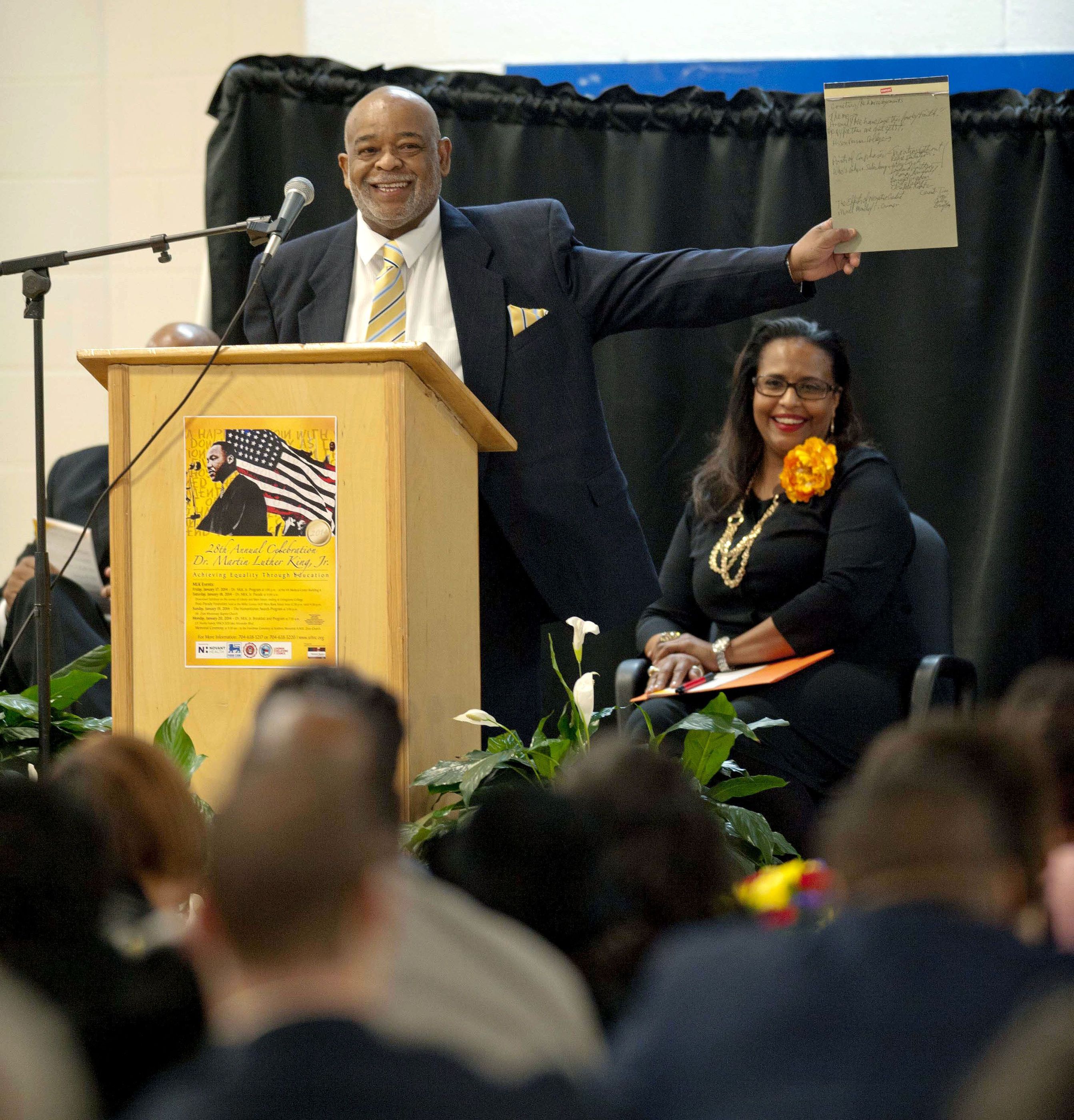 MLK Day speaker encourages all adults, not only teachers, to educate ...