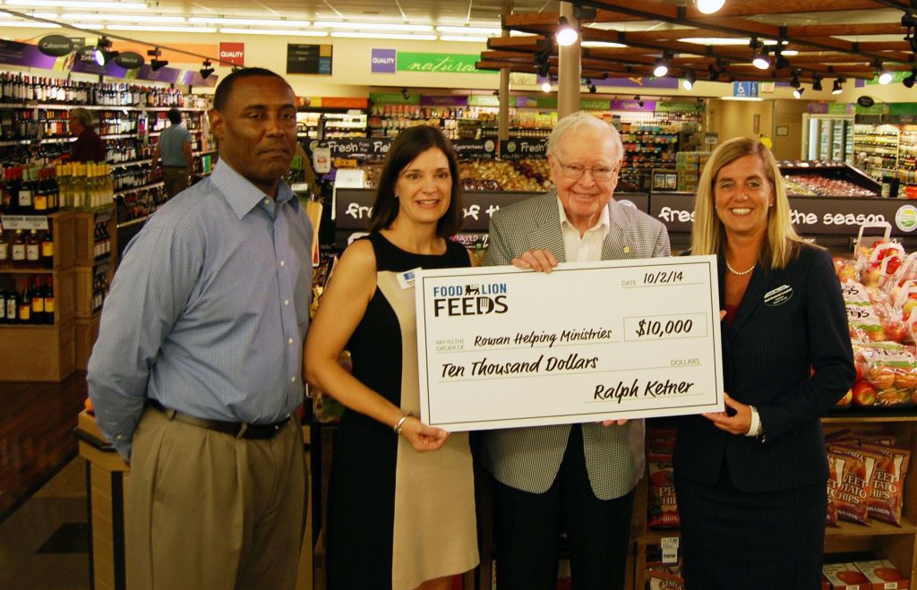 Lion-sized gift to RHM Ralph Ketner gives agency $10,000 in Food Lion ...