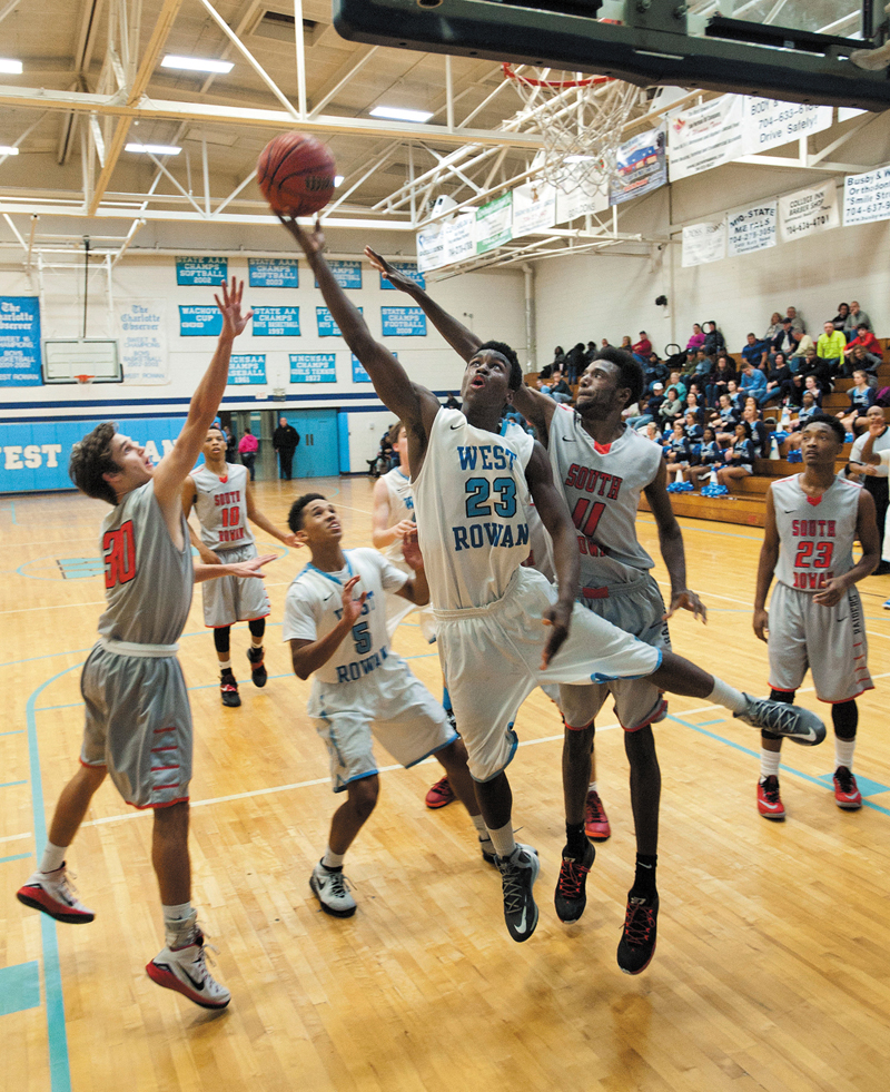 Prep boys basketball: West Rowan boys survive whistles | Salisbury Post