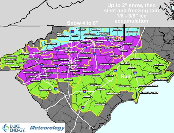 Duke Energy, EnergyUnited prepare for storm outages | Salisbury Post