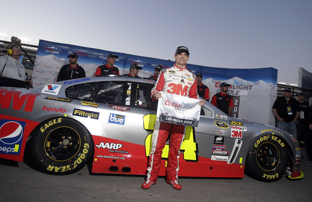NASCAR: Gordon on the pole at Las Vegas | Salisbury Post