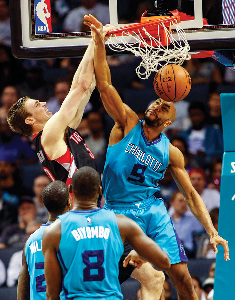 NBA: Raptors throw down Hornets | Salisbury Post