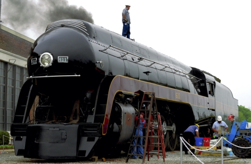 An express line to history: Newly-restored Engine 611 centerpiece of ...