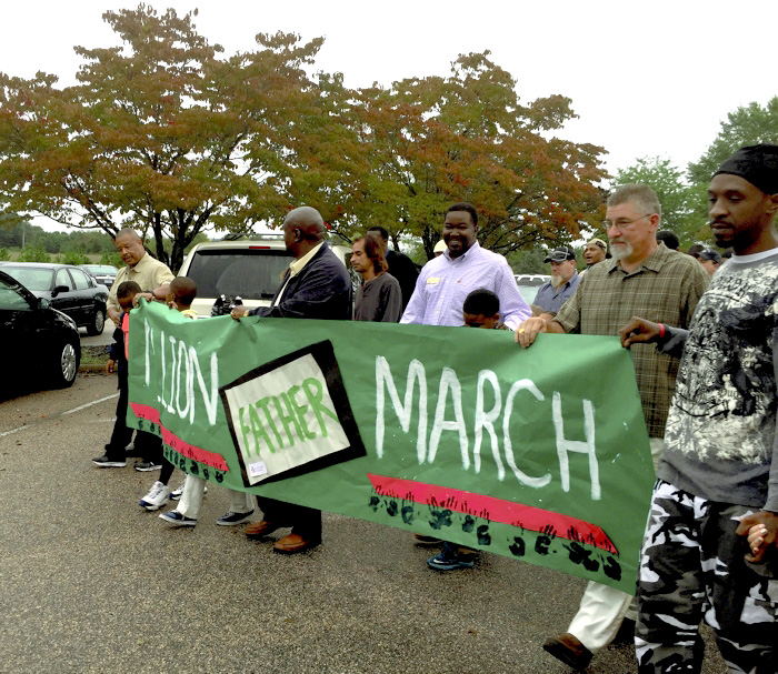 Isenberg Elementary hosts Million Father March | Salisbury Post