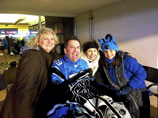 Super Bowl is ‘lifetime’ trip for ALS patient | Salisbury Post