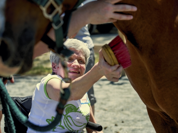 Trinity Oaks residents visit Saving Grace Farm | Salisbury Post