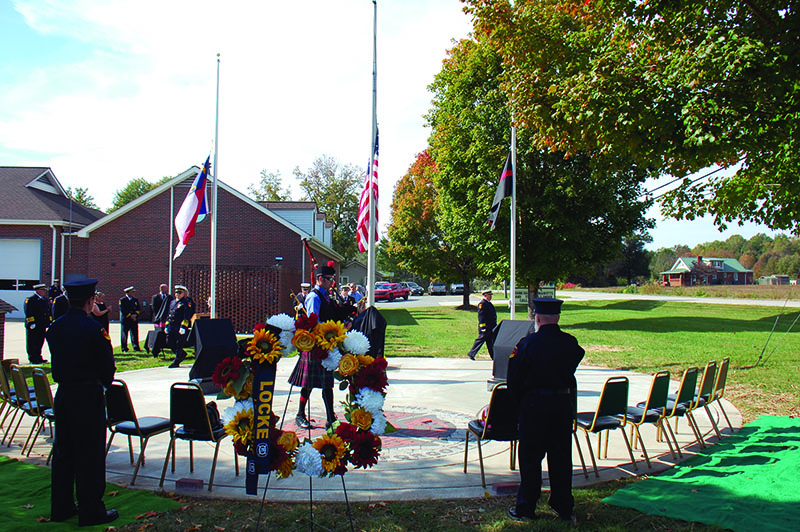 ‘Peace, reflection, remembrance’: Locke dedicates new firefighters ...