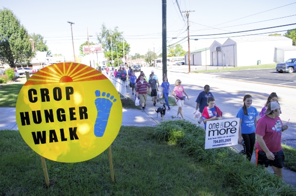 Walkers stroll through China Grove for annual CROP Walk | Salisbury Post