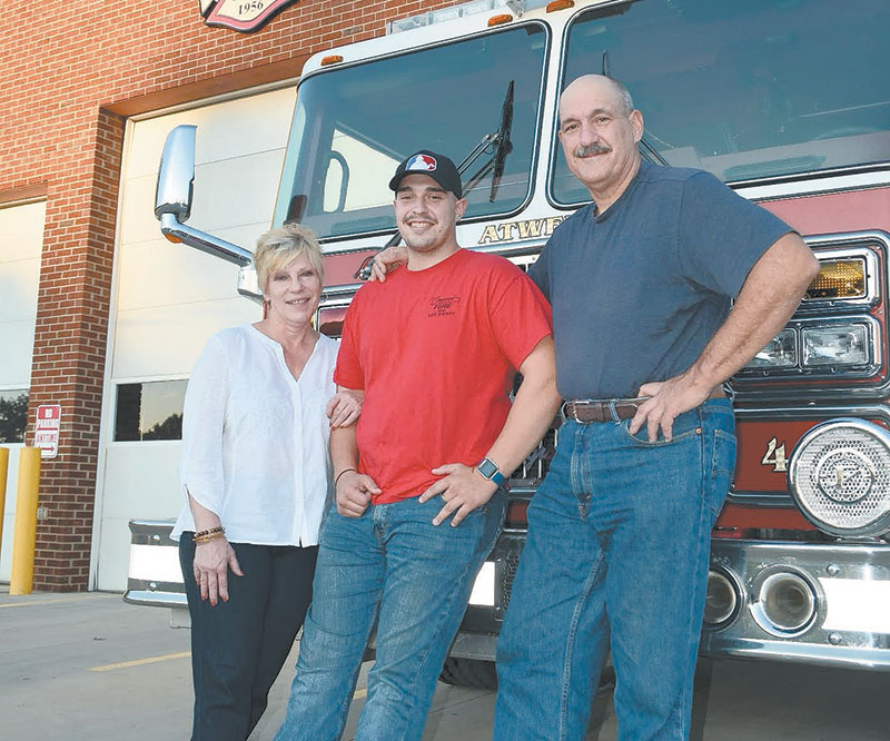 Young firefighter eager to serve again after cardiac arrest | Salisbury ...