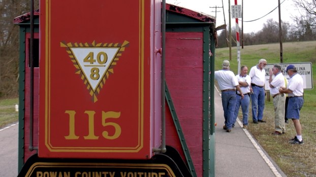 Merci, guys: Rowan 40 & 8 returns beloved train back to its birthplace ...