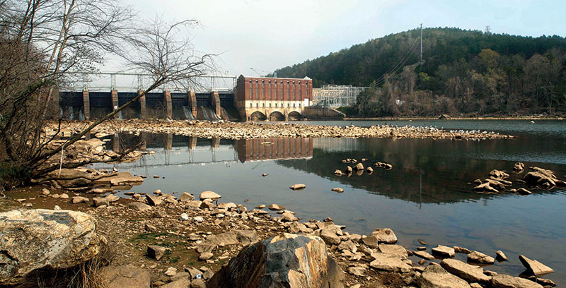 Nine decades later, High Rock Dam still changing Yadkin River ...
