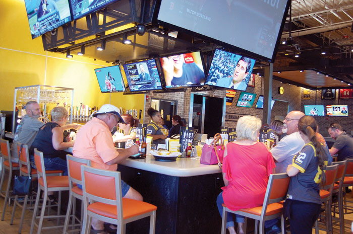 Buffalo Wild Wings manager: “For sports fanatics out there, this is the ...