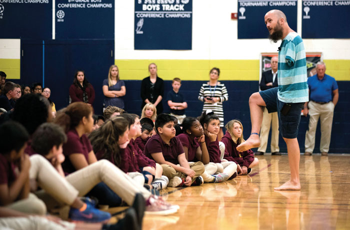 Game Plan for Life visits Southeast Middle School | Salisbury Post