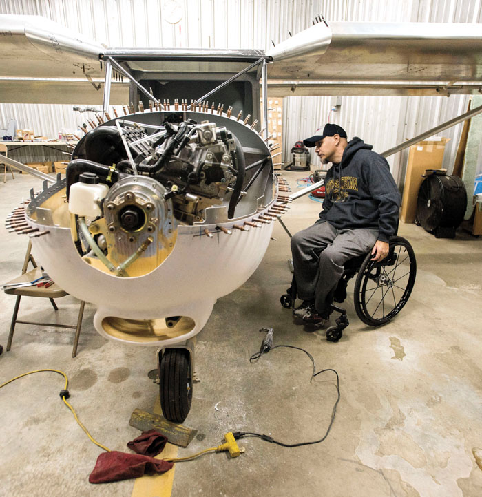 Thanks, guys: Aviation enthusiasts are building plane for disabled ...