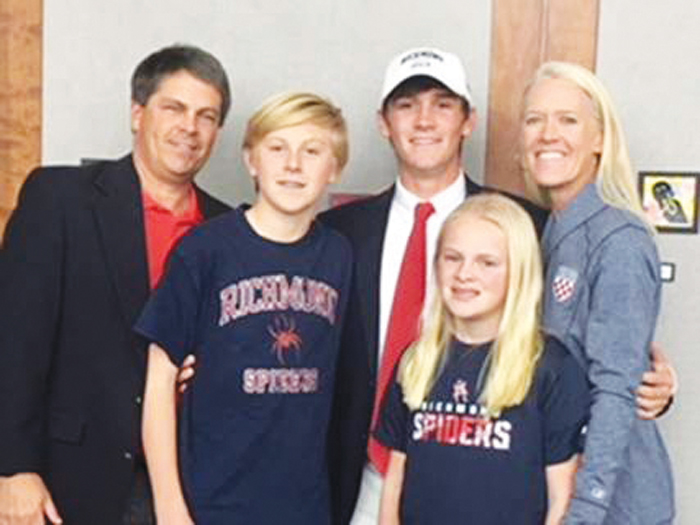 Michael Childress signs golf letter-of-intent with Richmond | Salisbury ...