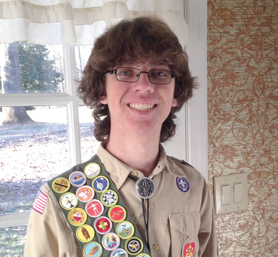 Houck earns Eagle Award | Salisbury Post