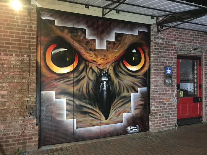 Graffiti artist Shane Pierce is taking over the walls of Salisbury ...
