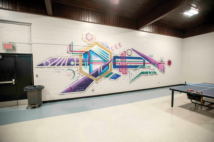 Graffiti artist Shane Pierce is taking over the walls of Salisbury ...