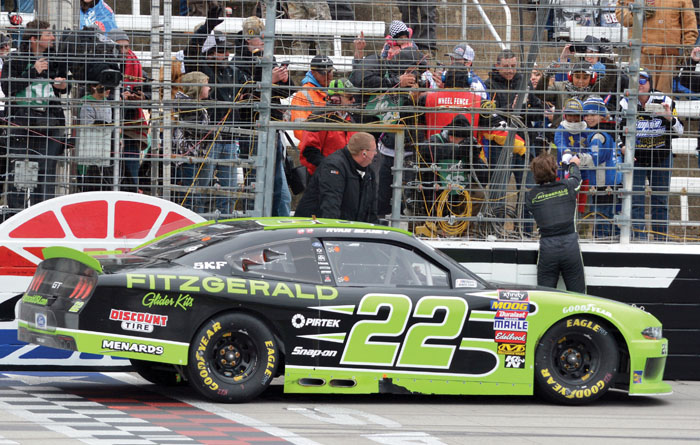 Blaney 3rd straight to win Xfinity race in No. 22 car | Salisbury Post