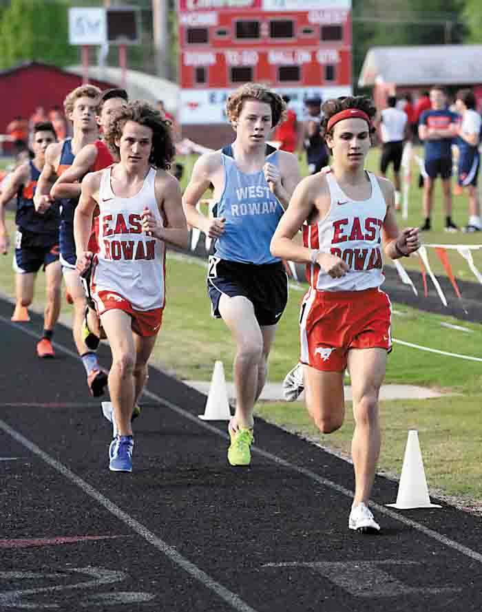 East Rowan boys repeat as county track champs | Salisbury Post