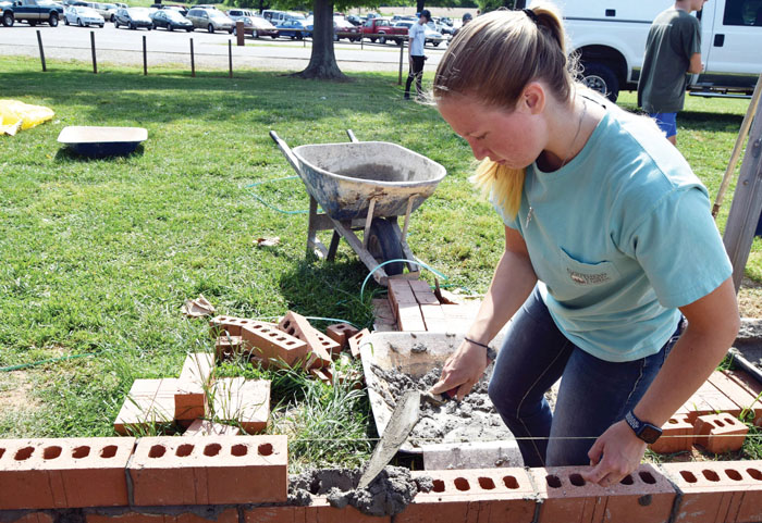 Building the future: West Rowan student wins first in state masonry ...