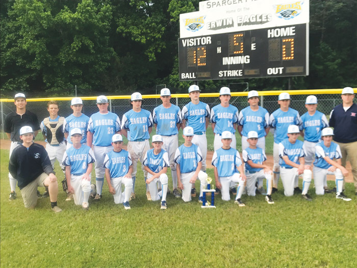 Erwin wins middle school baseball tourney | Salisbury Post