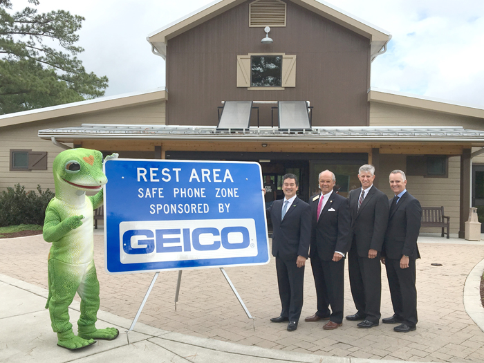 NCDOT and GEICO unveil ‘Safe Phone Zones’ at rest areas | Salisbury Post