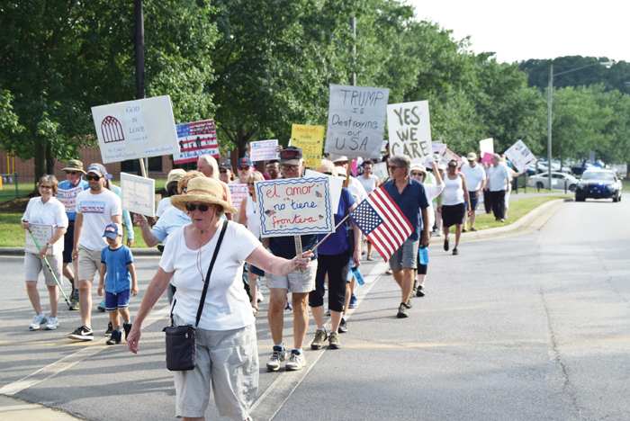 ‘A human rights issue:’ Locals protest border policies | Salisbury Post