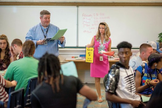 North Rowan High school students head back to class - Salisbury Post ...