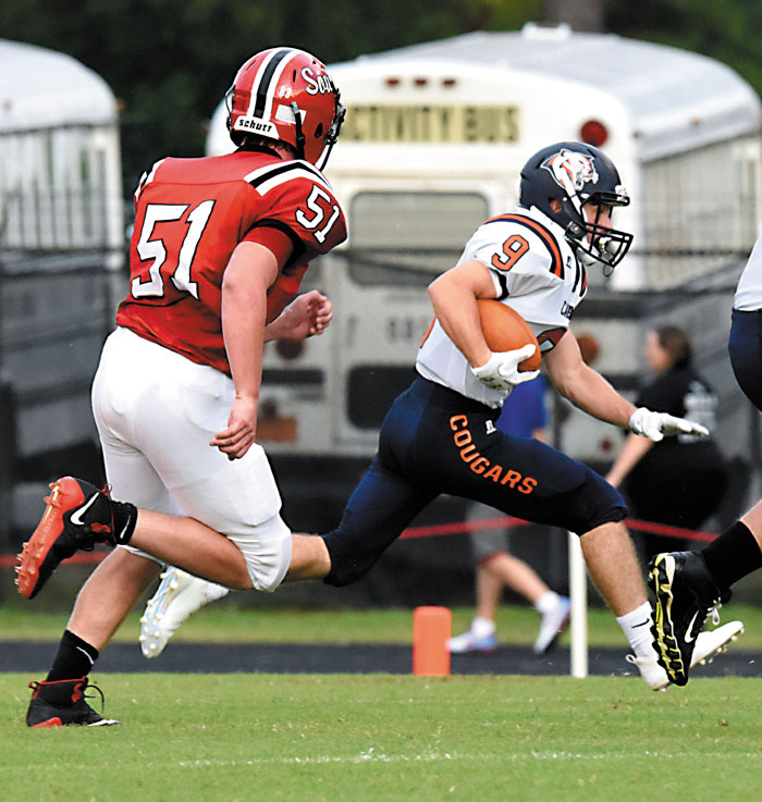 Running man: Speed on the ground helps Carson beat South Rowan ...