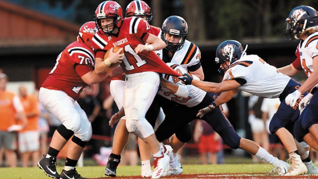 Running man: Speed on the ground helps Carson beat South Rowan ...