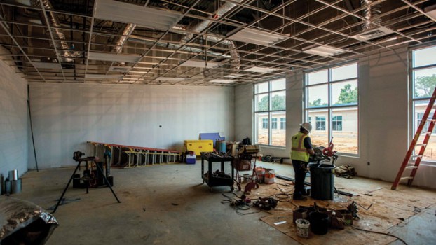 Work continues on construction of West Rowan Elementary School ...