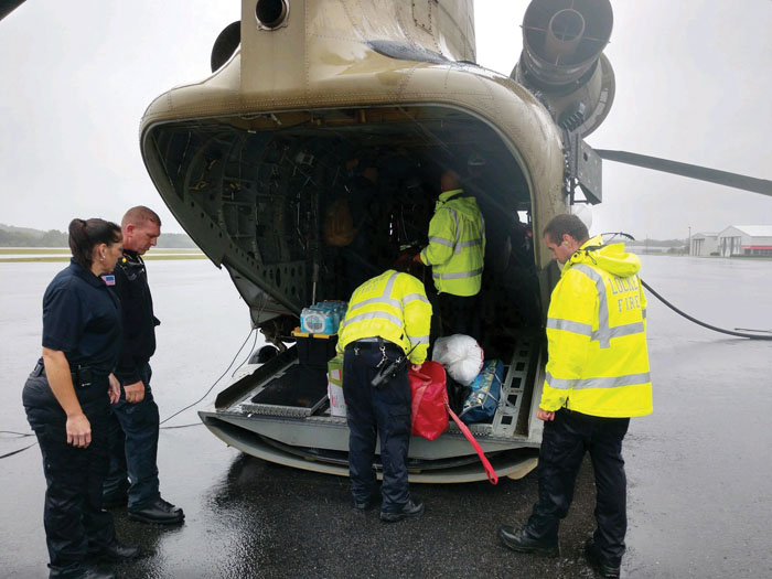 Area firefighters deploy to help in hurricane-flooded counties ...