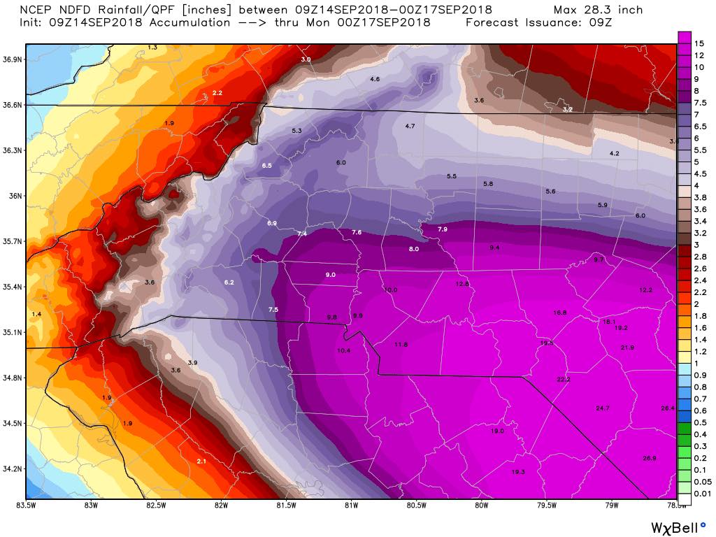 Rowan weather: Heavy rain expected this weekend | Salisbury Post