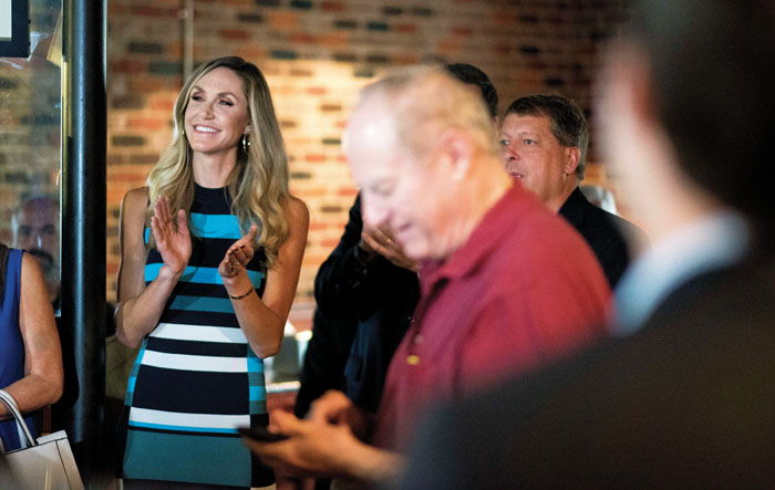 Lara Trump visits Thelma’s to rally for Republican votes | Salisbury Post