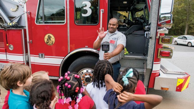 Overton Elementary kindergartners learn about fire safety - Salisbury ...