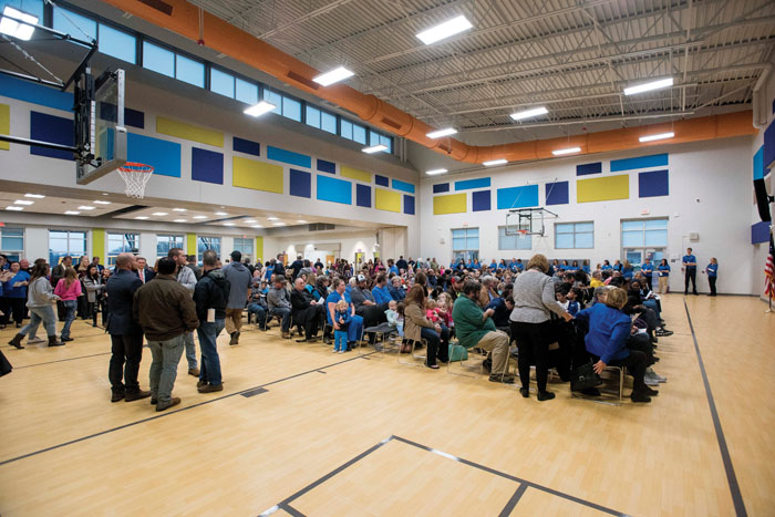 Students, families explore new West Rowan Elementary School | Salisbury ...