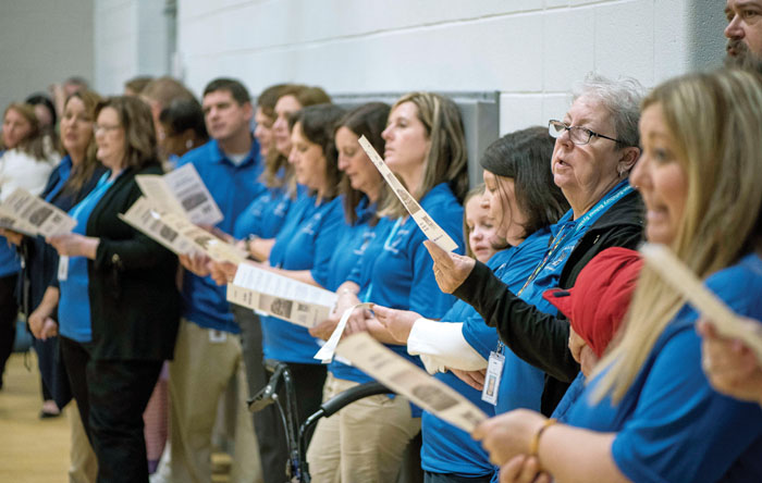 Students, families explore new West Rowan Elementary School | Salisbury ...