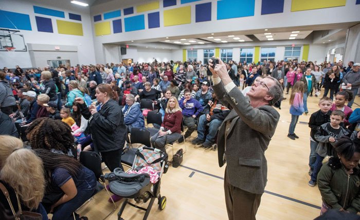 Students, families explore new West Rowan Elementary School | Salisbury ...