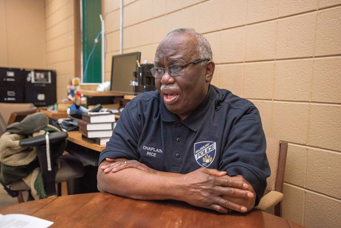 Chaplain Rice a voice of inspiration for police officers | Salisbury Post