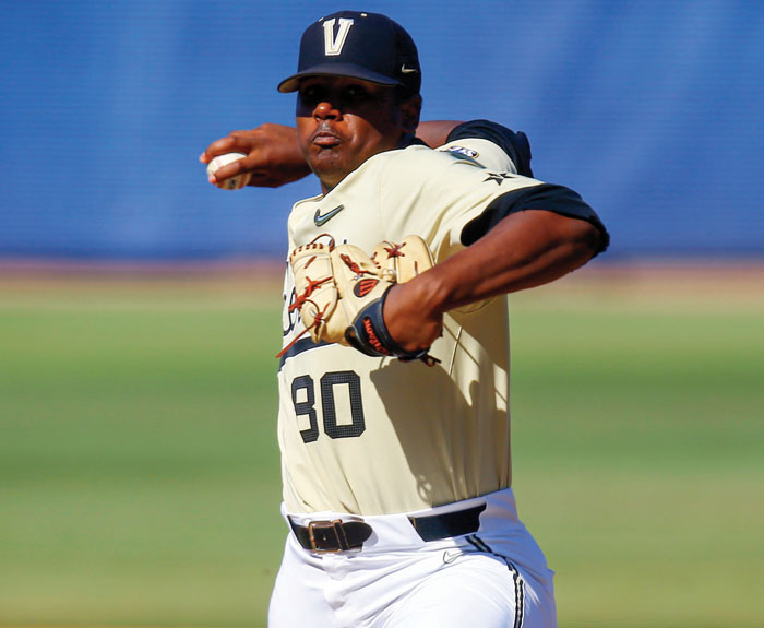 Vandy pitcher says picking baseball over football was easy | Salisbury Post