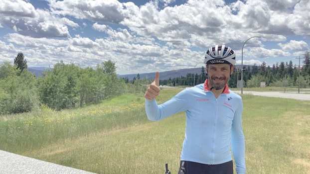 David Freeze: Rest stop on Day 15 brings meeting with another long ...