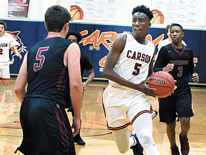 High school basketball: Carson gets a spark from Clark | Salisbury Post