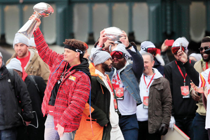 KC celebrates Super Bowl title with parade, rally | Salisbury Post