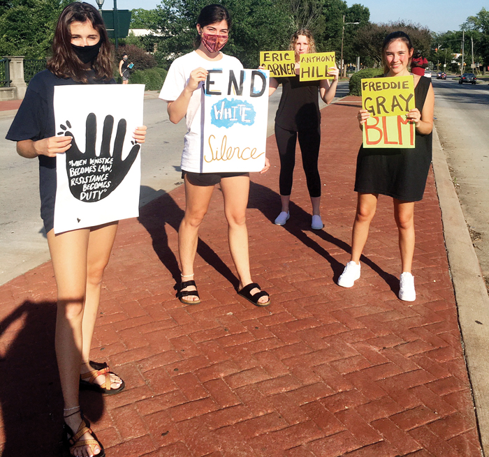 Photos: Salisbury Indivisible protest downtown | Salisbury Post