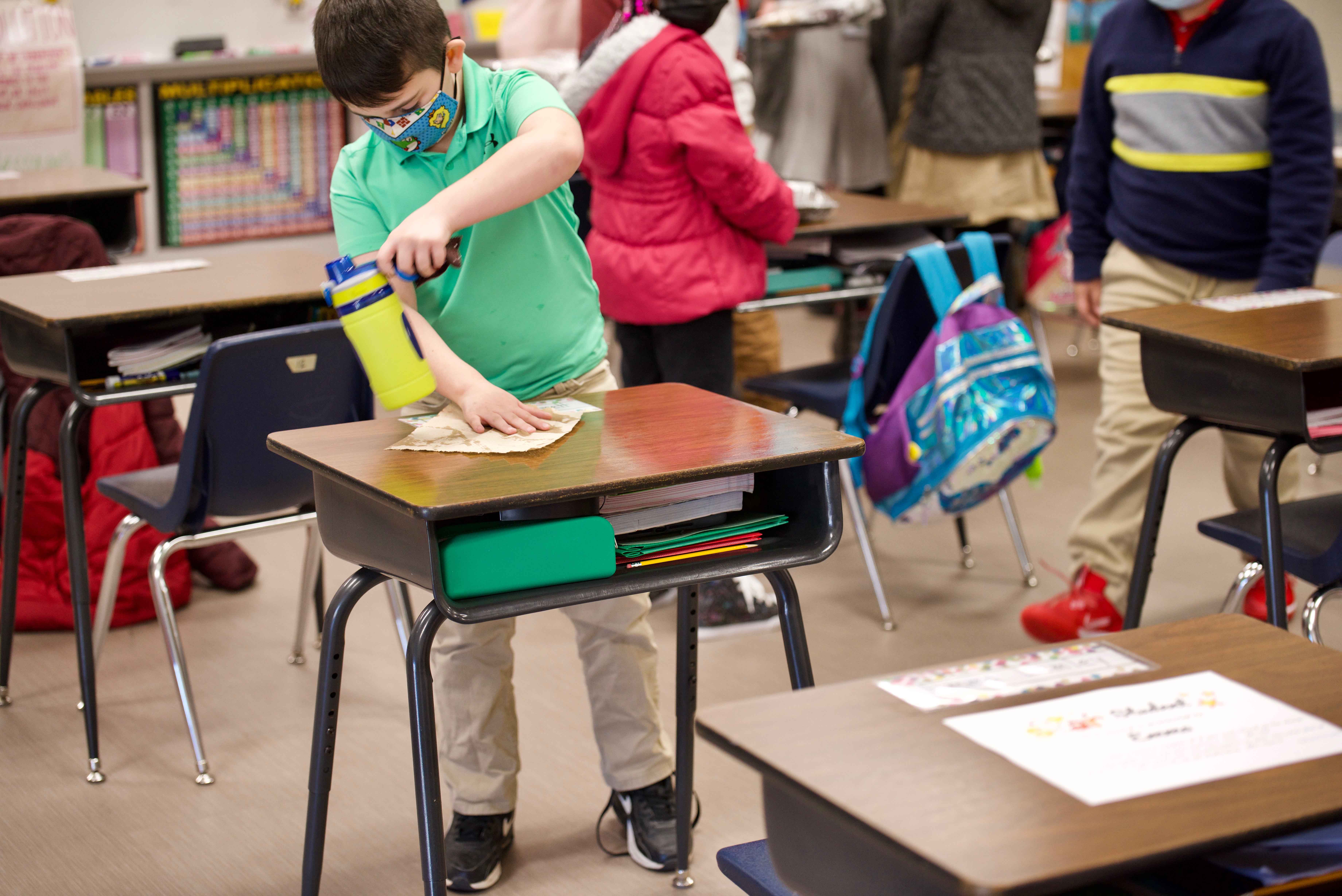 Kannapolis students back in class for the first time since December ...