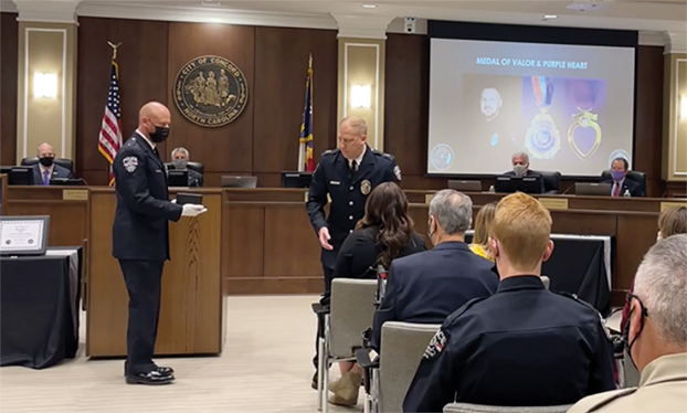 Rowan native Shuping posthumously receives Concord Police Department’s ...