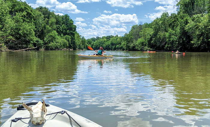 Three Rivers Land Trust hosts first Yadkin River kayak camping event ...