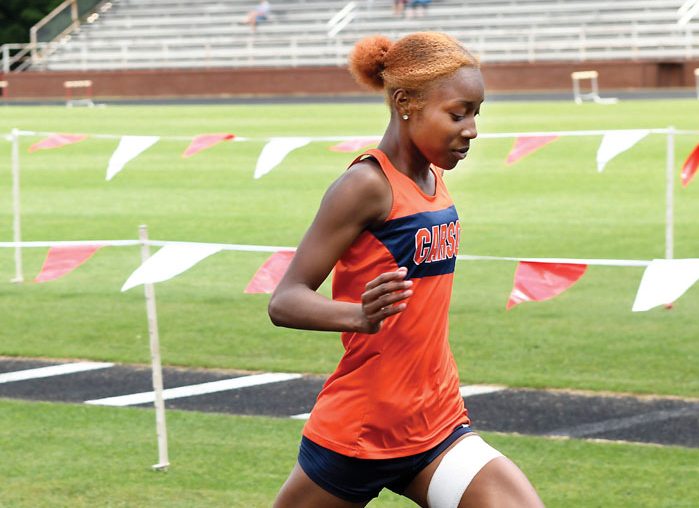 High school girls track and field: Future bright for Carson’s White ...