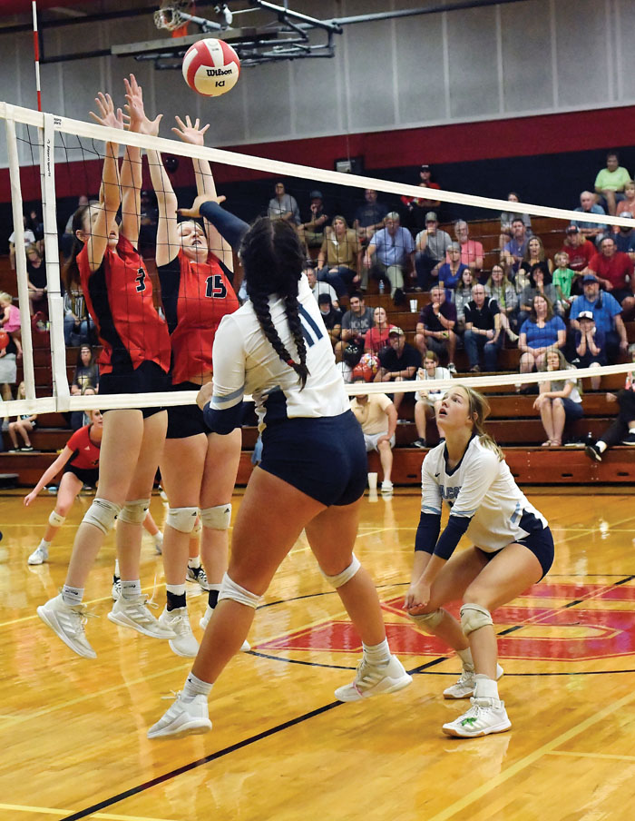 High school volleyball: West edges South for unbeaten SPC season ...